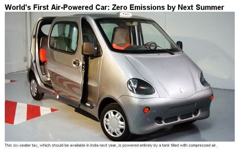 World's First Air Powered Car - The Finance Guru